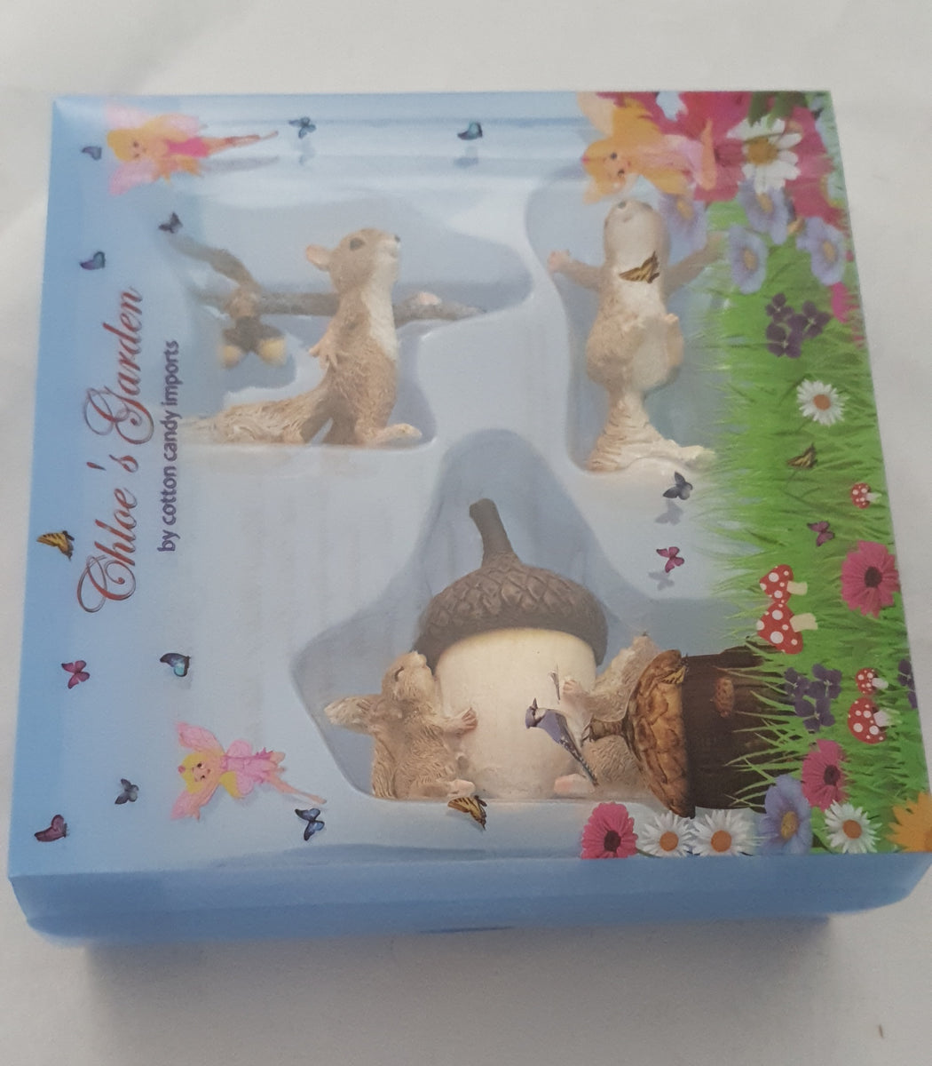 Chloe’s Garden Squirrel Set – Toytopia